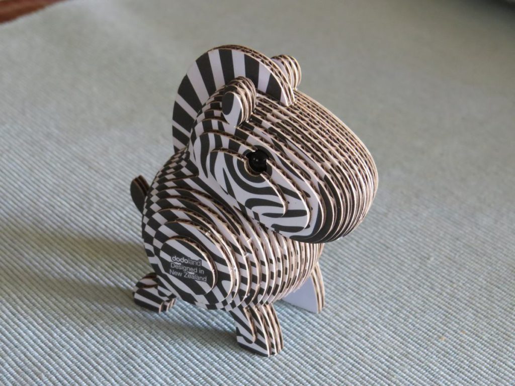 Eugy - Zebra 3D Cardboard Model Kit